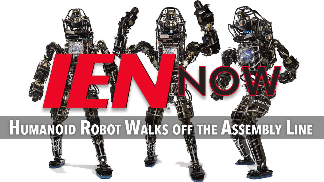 Humanoid Robot Walks off the Assembly Line | Industrial Equipment News