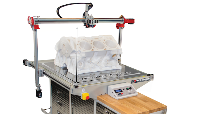 Industrial-Strength, Large-Format 3D Printing Workbench From: 3D ...