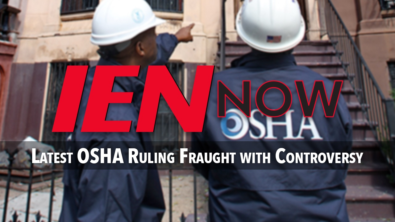 Latest OSHA Ruling Fraught with Controversy | Industrial Equipment News