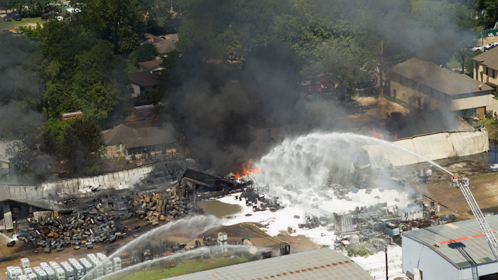 Officials Investigating Hazardous Materials in Houston Warehouse Fire ...