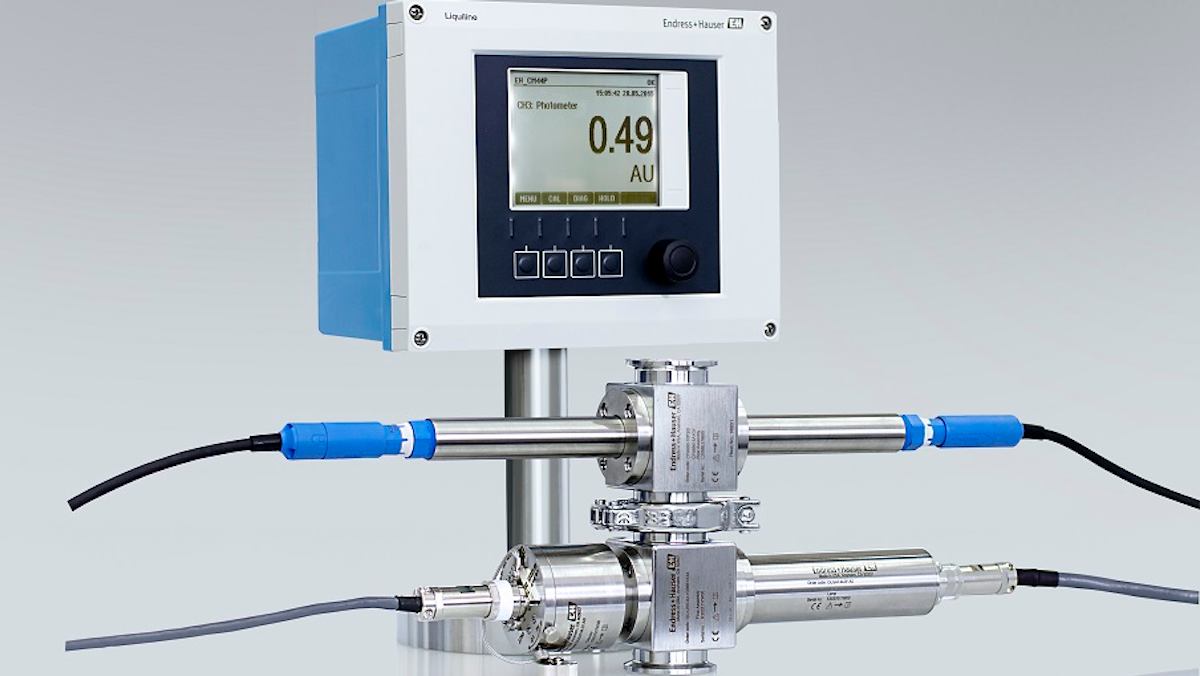 Multichannel Analytical Transmitter Measures Up to 16 Different Parameters From: Endress+Hauser ...