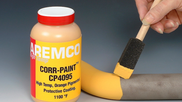 High Temp Orange Pigmented Safety Coating From: Aremco | Industrial ...