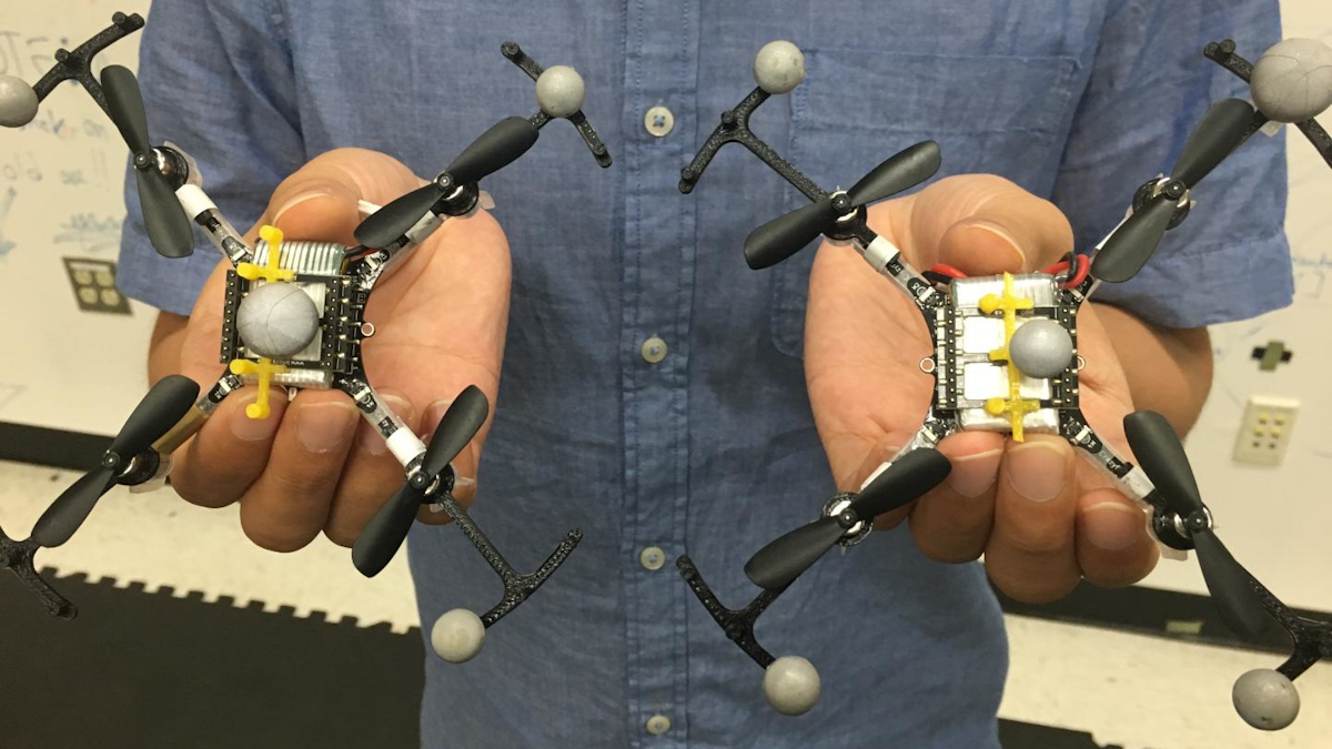 Swarming Robots Fly in Tight Formations | Industrial Equipment News (IEN)