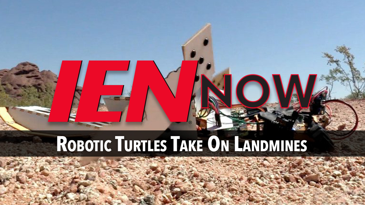 Robotic Turtles Take On Landmines | Industrial Equipment News