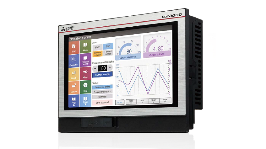 New HMI Offers Predictive Maintenance Features From: Mitsubishi ...