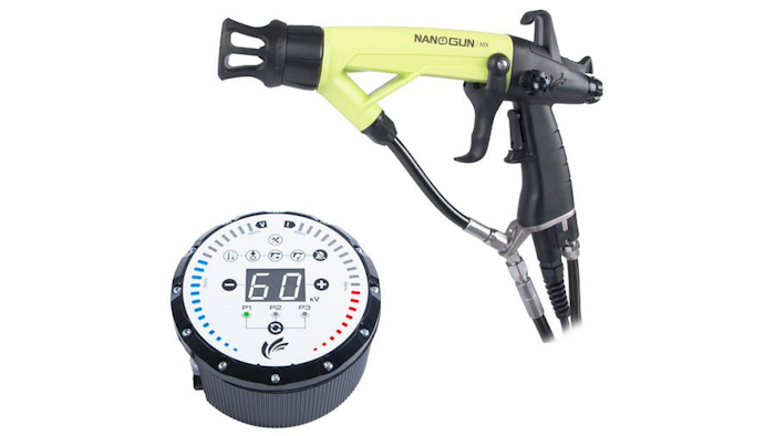 Electrostatic Manual Spray Gun From: SAMES KREMLIN | Industrial ...