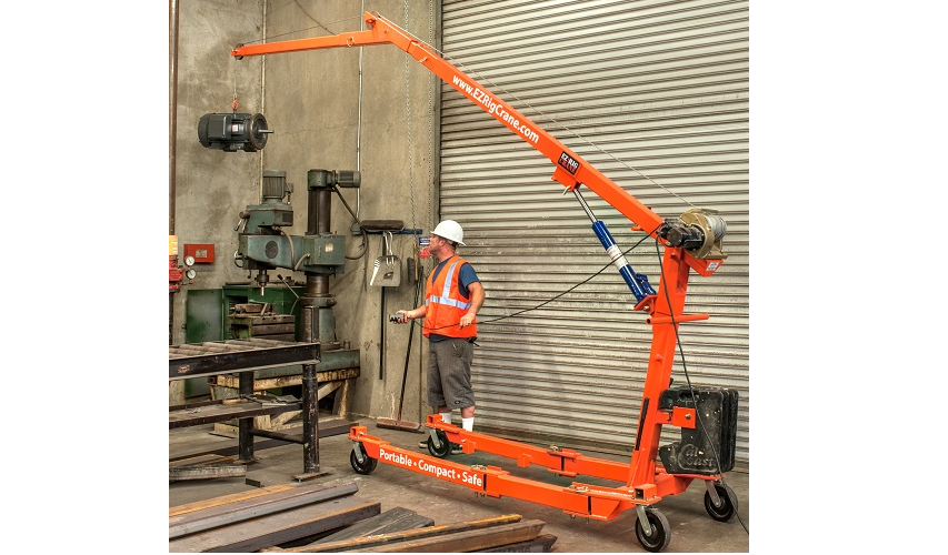 Editor's Pick: Portable Crane Lifts Up to 2,400-Lbs | Industrial ...