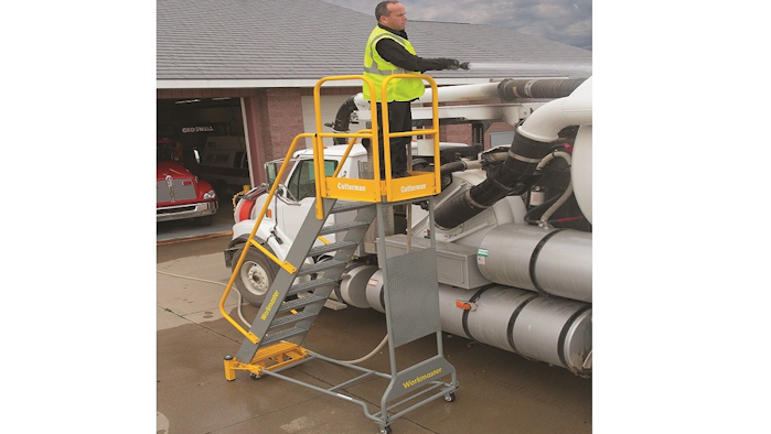 Rolling Ladder Offers Safety, Durability From: Cotterman | Industrial ...