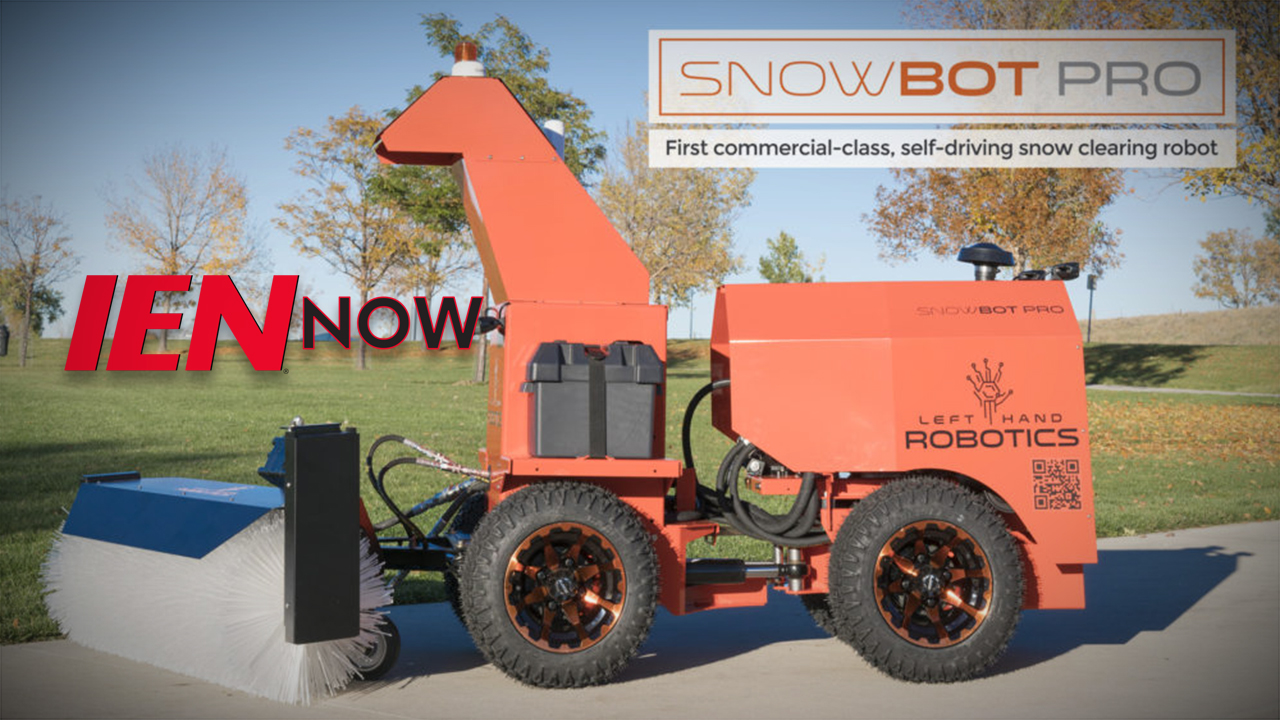 The SnowBot, Because Shoveling Snow Sucks | Industrial Equipment News