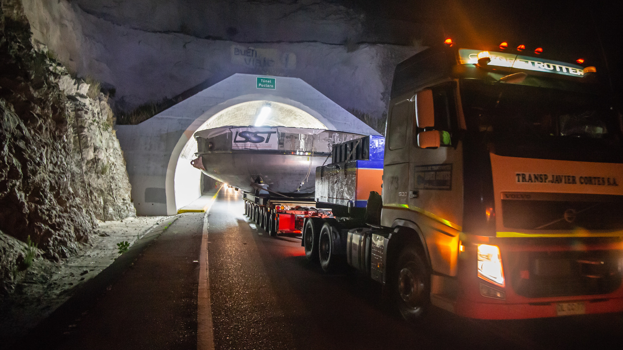 Massive Coating Chamber Completes 15-week Journey to Chilean Summit ...