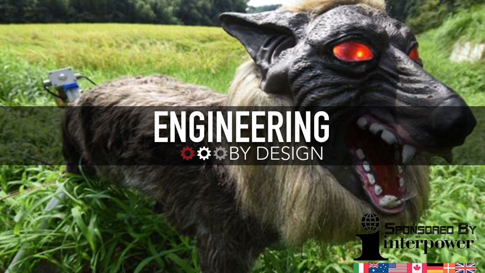 Engineering By Design Super Monster Wolf Created to Battle Boar ...