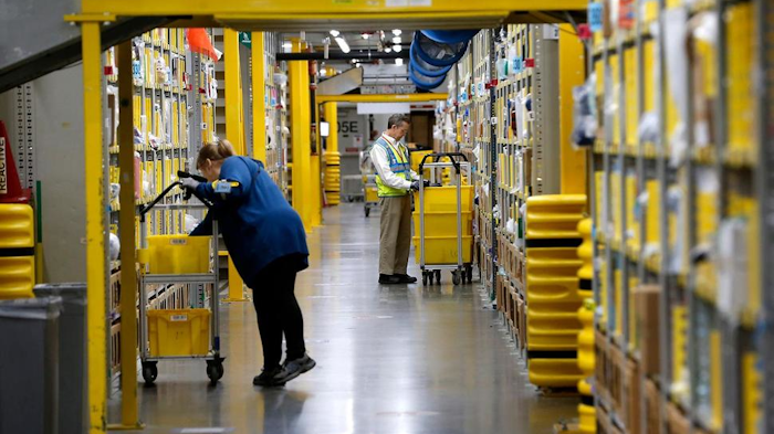 Inside One of Amazon's Warehouses | Industrial Equipment News (IEN)