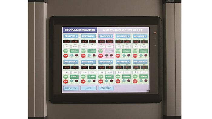 Multi-Unit Touchscreen Controllers for Rectifiers From: Dynapower | Industrial Equipment News (IEN)