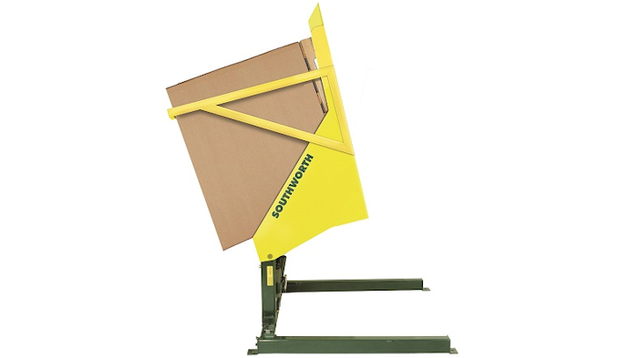 Gaylord Tilter Loads Conveyors, Sorters From: Southworth Products Corp ...