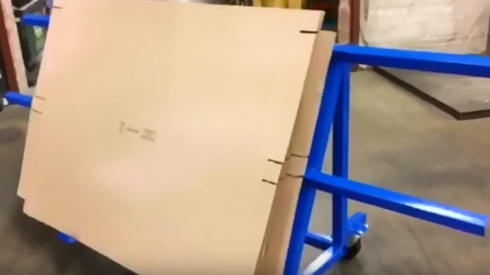 Video: Custom Handling Cart From: Roll-A-Way Conveyors | Industrial ...