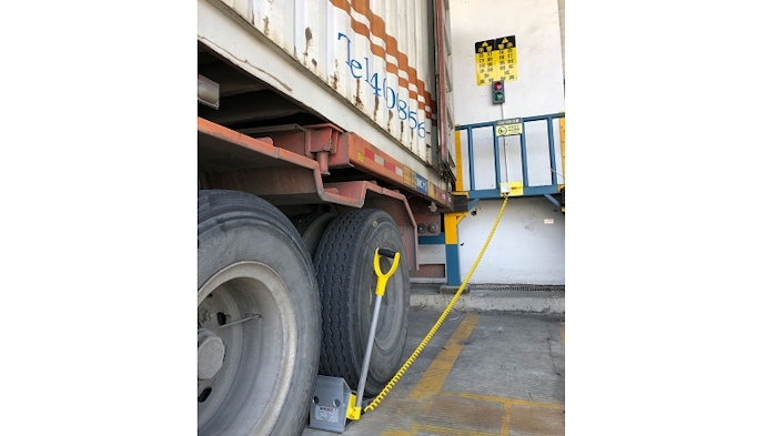 Advanced Wheel Chock System From: Rite-Hite Corporation | Industrial ...