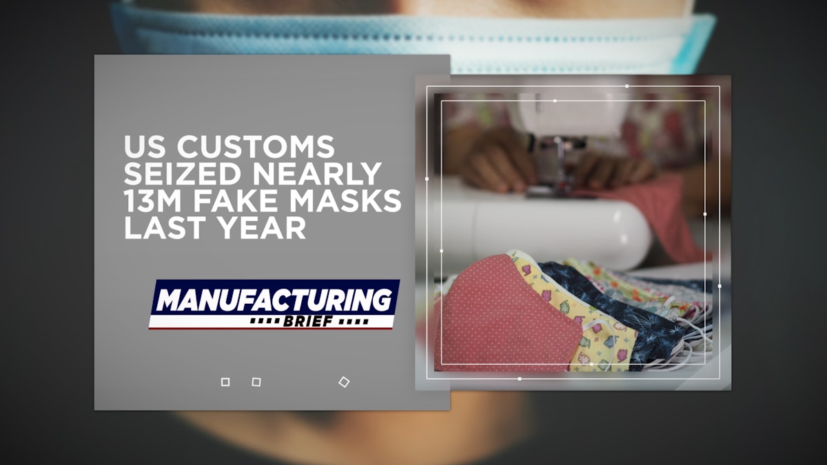 US Customs Seized Nearly 13M Fake Masks Last Year | Industrial ...