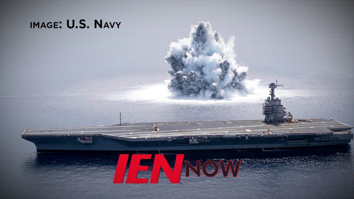 U.S. Navy Creates Blast Size of Earthquake to Test Ship | Industrial ...