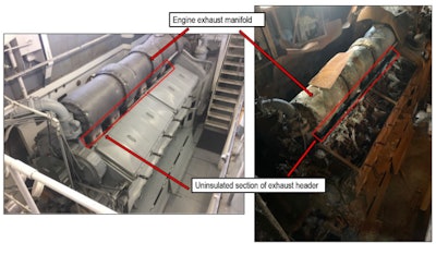 Spraying Diesel Caused Vessel's Engine Room Fire | Industrial Equipment ...