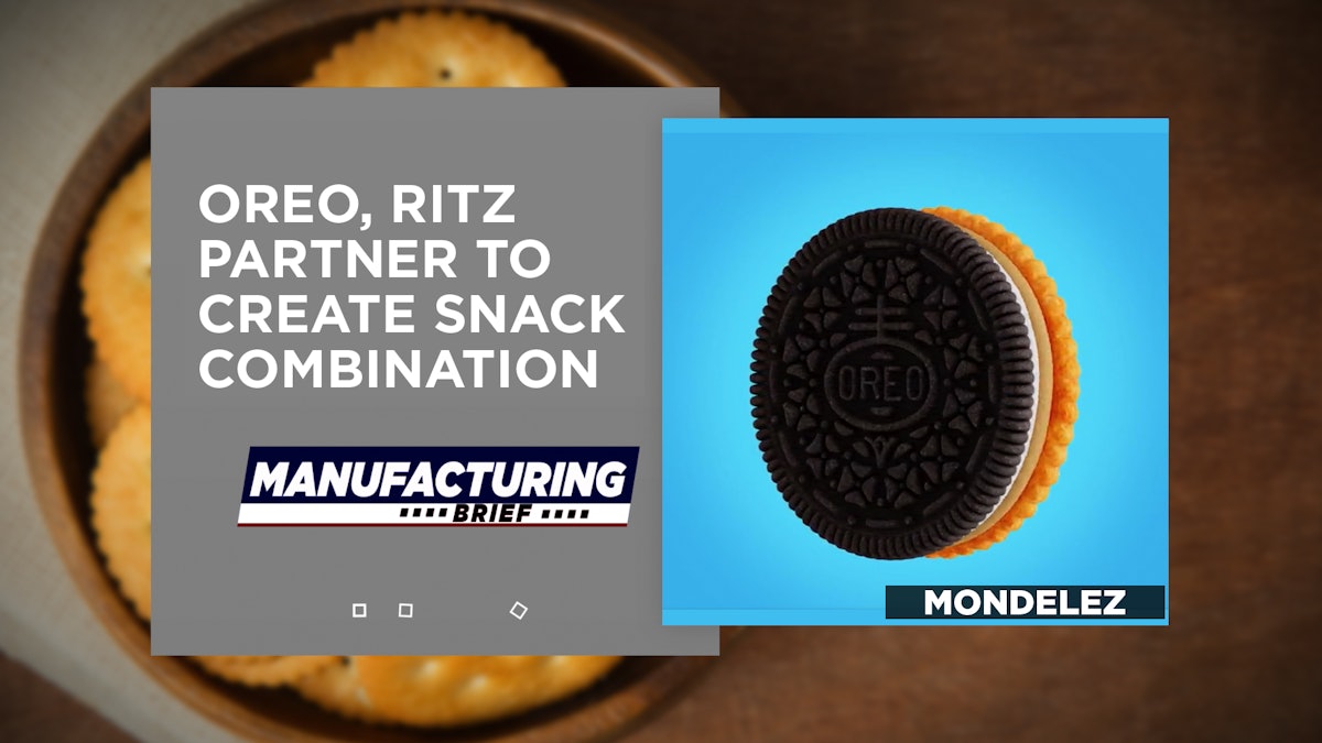 Oreo, Ritz Partner to Create Snack Combination | Industrial Equipment News