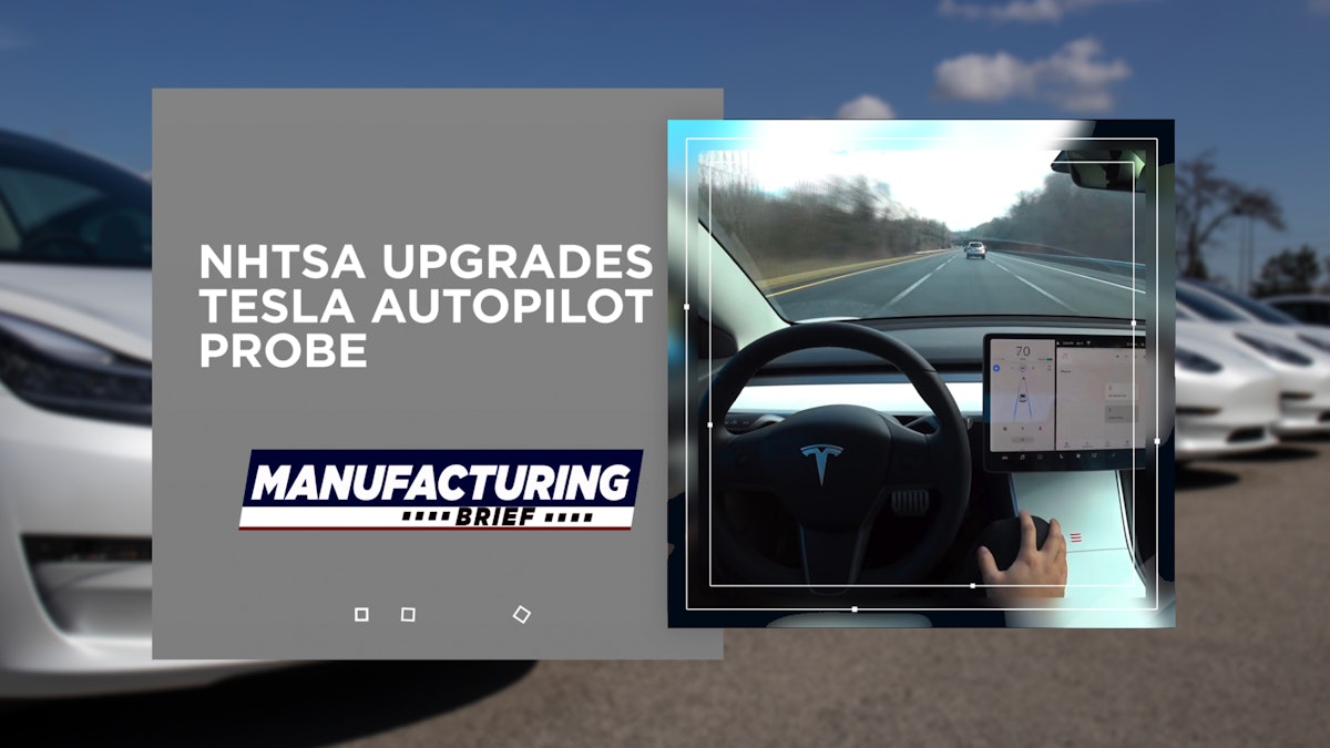 Tesla Autopilot Probe Inches Closer To Recall Industrial Equipment News
