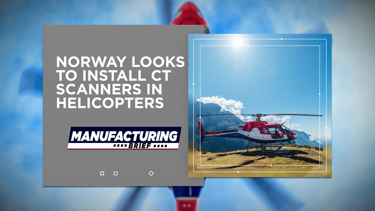 Air Ambulance Looks to Install CT Scanners in Helicopters | Industrial ...
