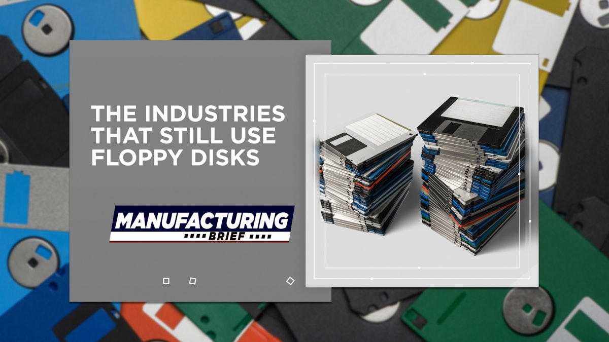The Industries That Still Use Floppy Disks | Industrial Equipment News