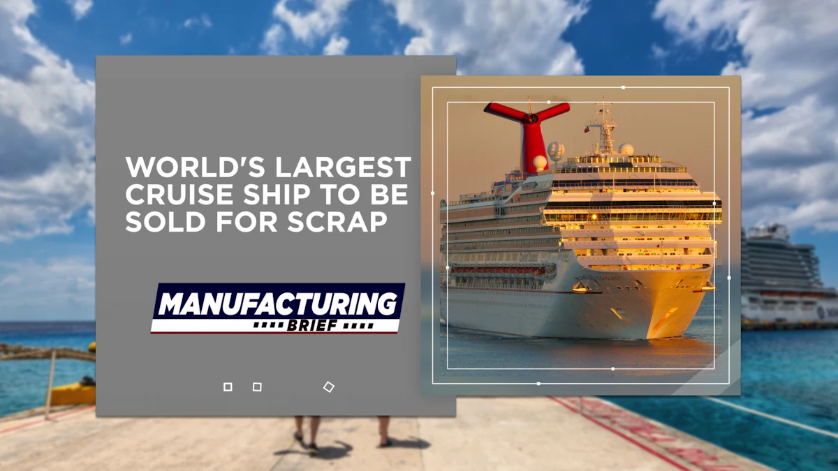 World's Largest Cruise Ship to Be Sold for Scrap | Industrial Equipment ...