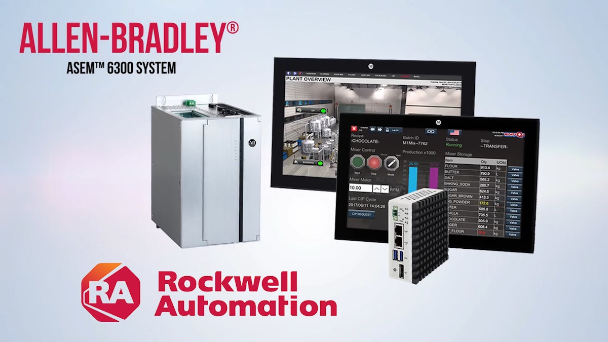 Allen-Bradley® ASEM™ 6300 System | Industrial Equipment News