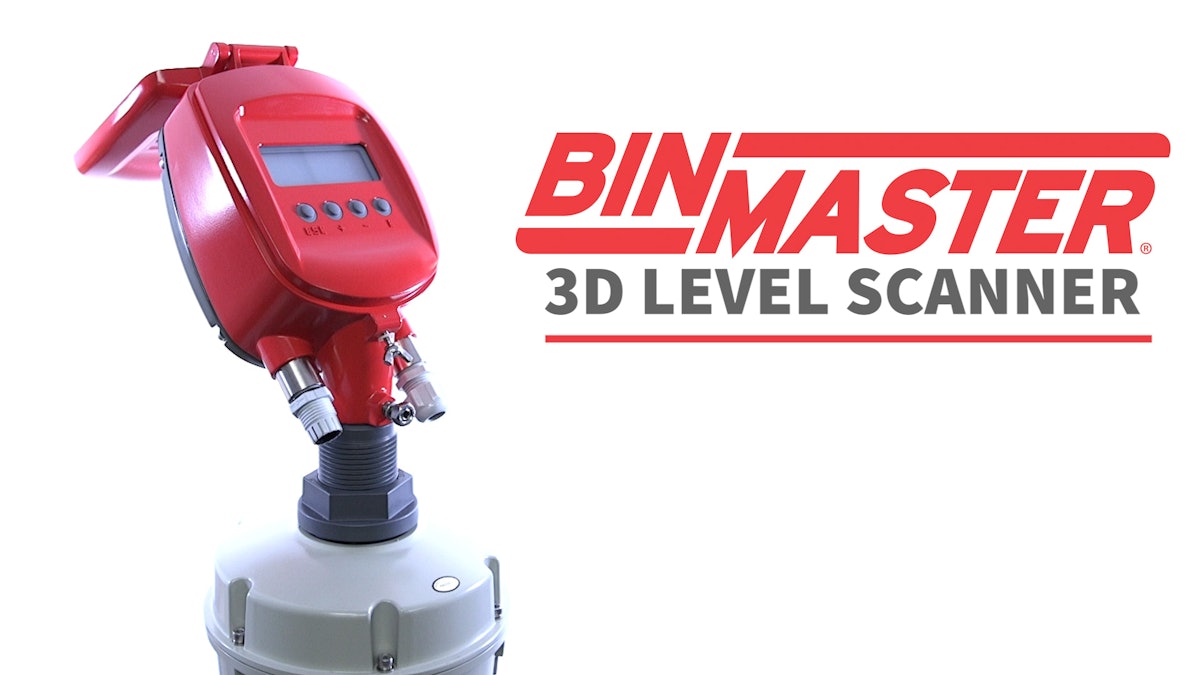 BinMaster 3D level scanner | Industrial Equipment News