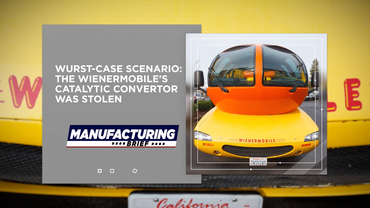 Wurst-Case Scenario: The Wienermobile's Catalytic Converter was Stolen ...