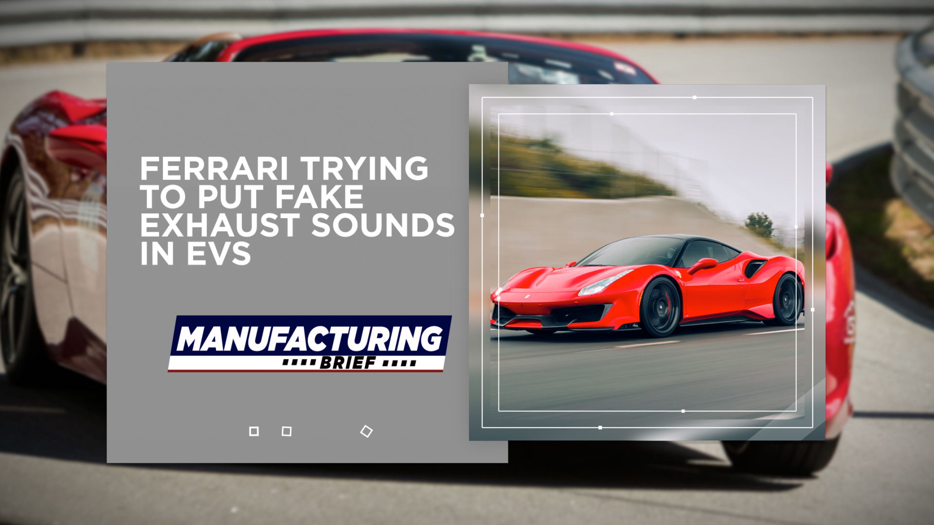 Ferrari Trying to Put Fake Exhaust Sounds in EVs | Industrial Equipment ...