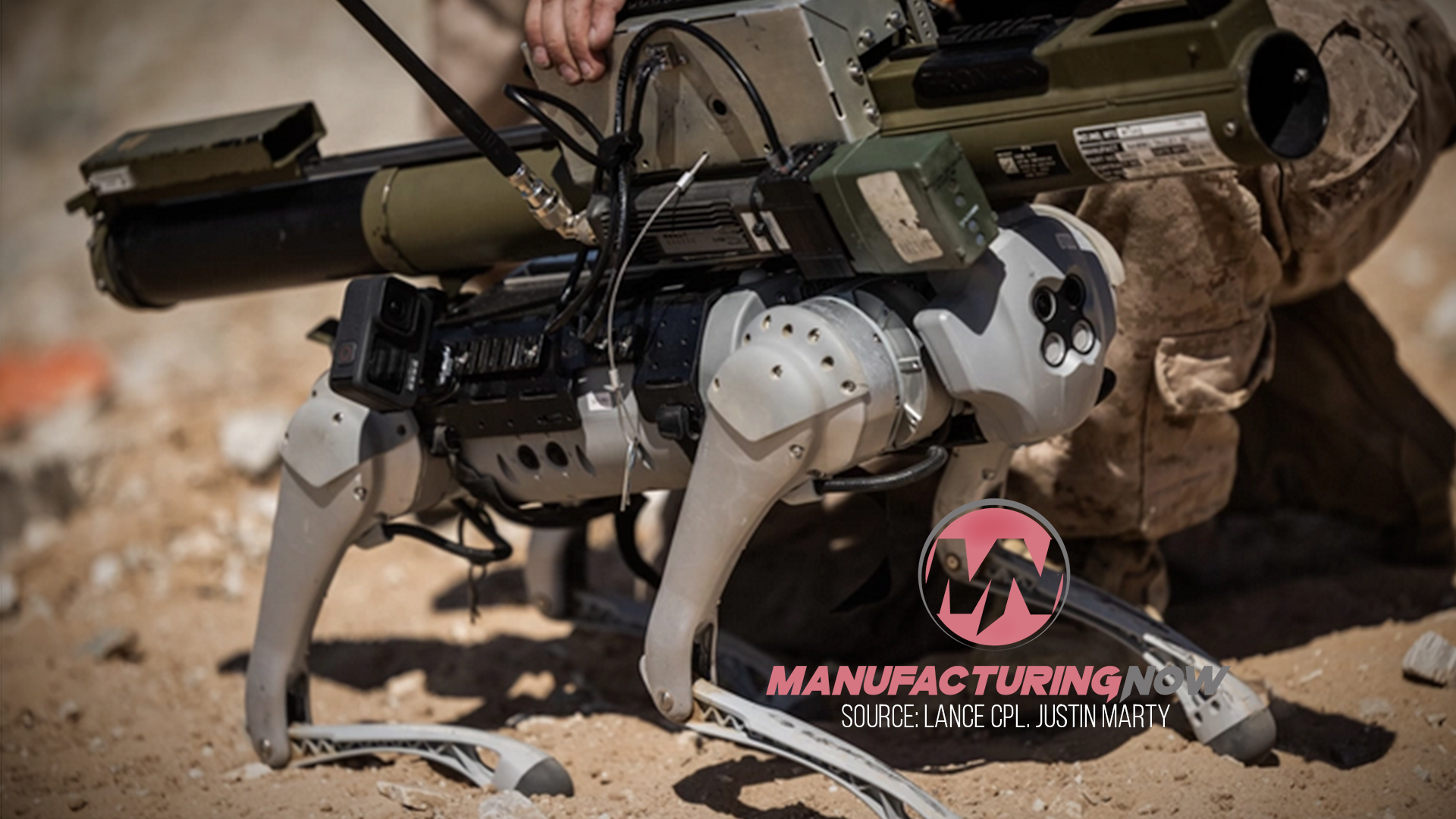 Marines Test Robot Goat with Rocket Launcher | Industrial Equipment News