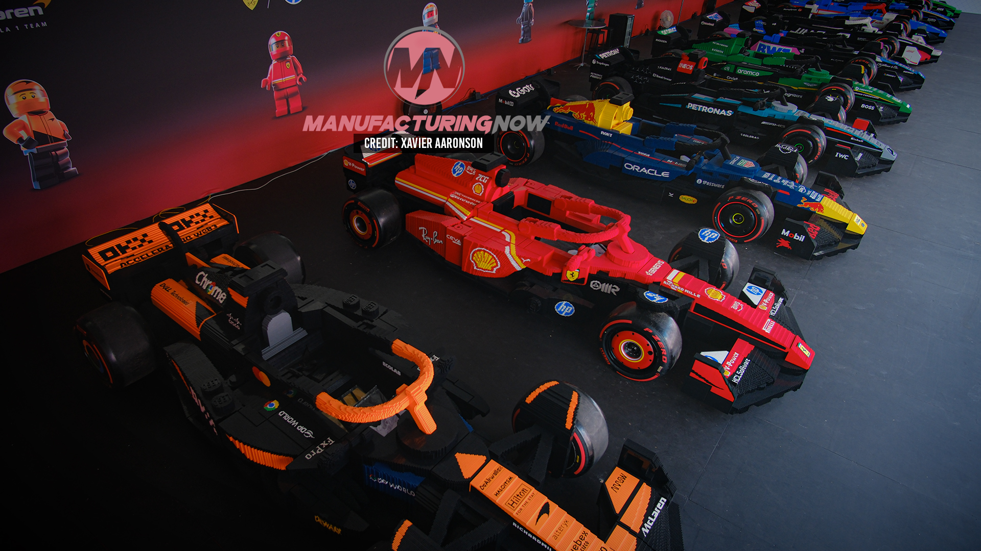 LEGO Debuts 10 Fully-Drivable F1 Cars | Industrial Equipment News
