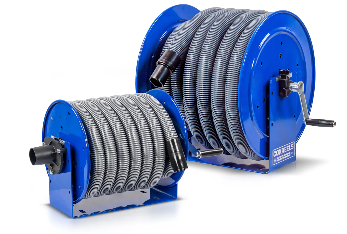 Improved Options for the Vacuum Series Reel From: Coxreels | Industrial ...
