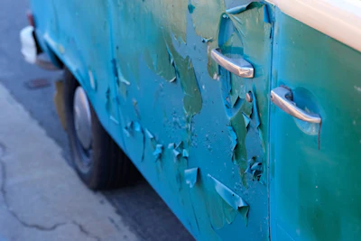 Volkswagen Debuts Restored Vintage Blue Bus That Survived California ...