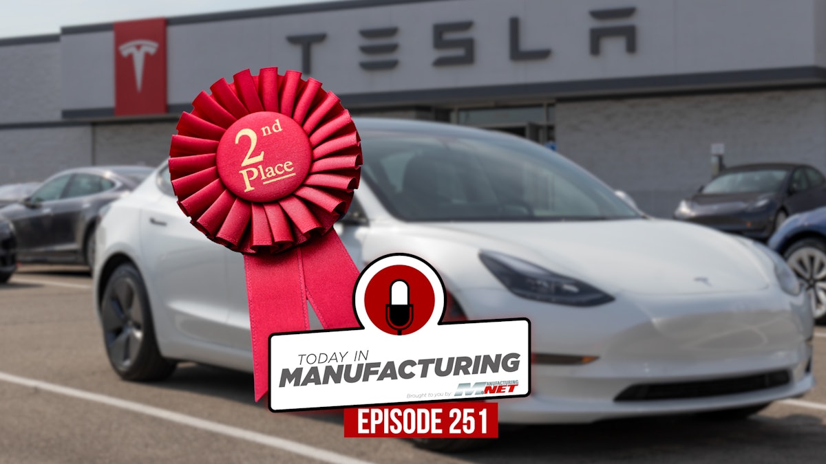 Tesla Loses EV Title; Massive Battery Fire; Tariff Impact | Today in ...